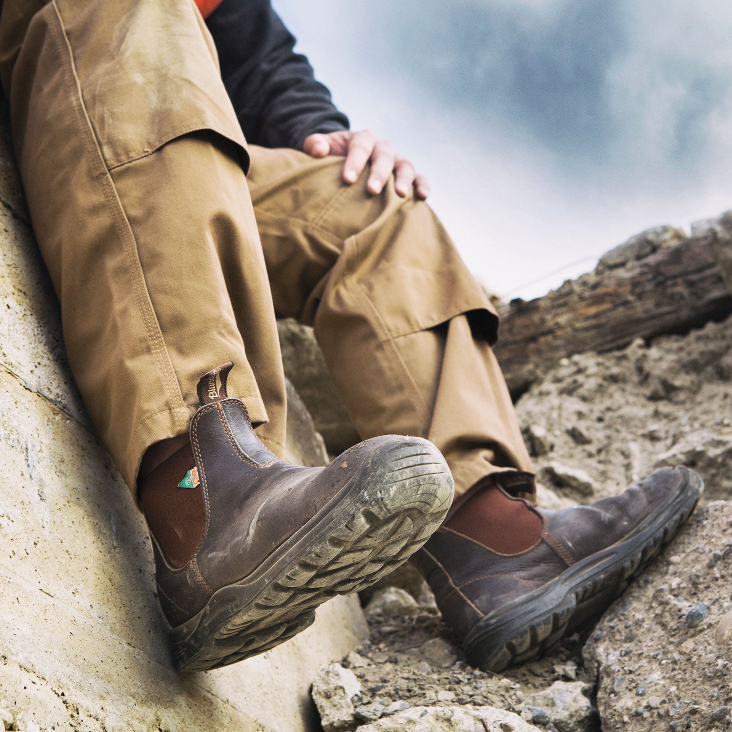 Work & Safety Boot 162 Stout Brown - Blundstone Steel Toe Work Boot ...
