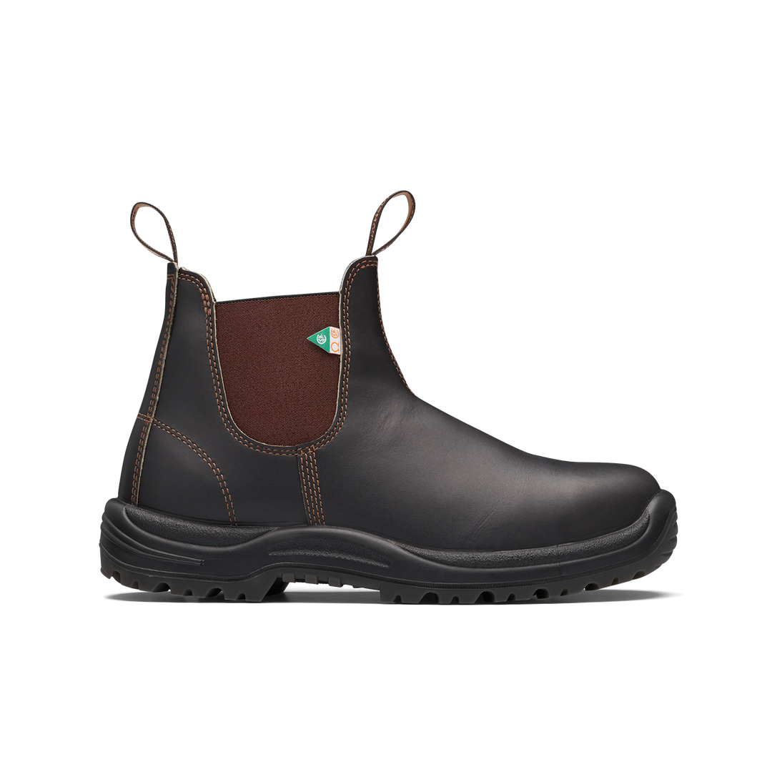 Work & Safety Boot 162 Stout Brown - Blundstone Steel Toe Work Boot ...