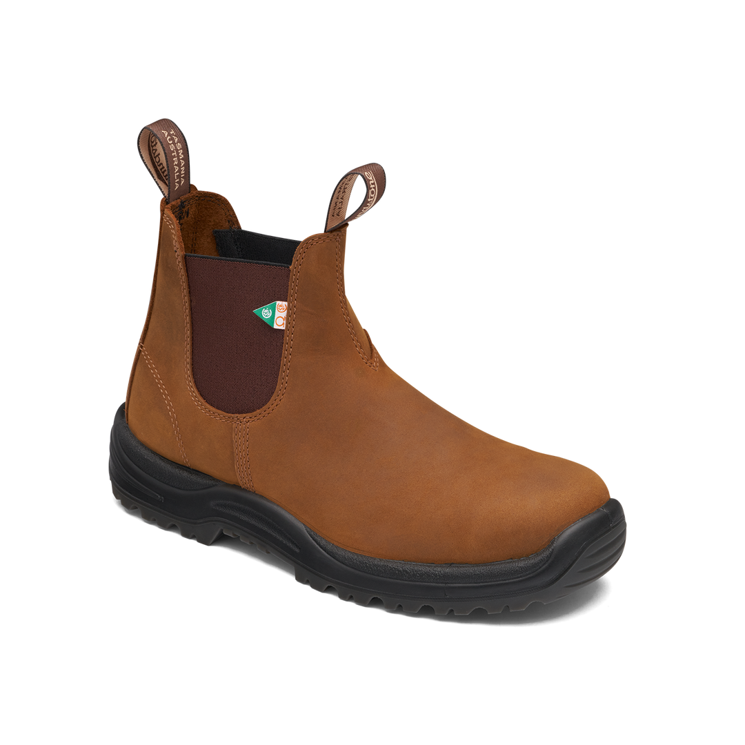 Work & Safety Boot 164 Saddle Brown - Blundstone Steel Toe – Blundstone ...